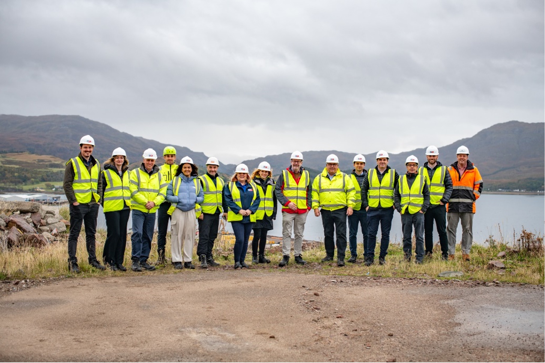 Kishorn Port Directors Welcome Visitors - Kishorn Port